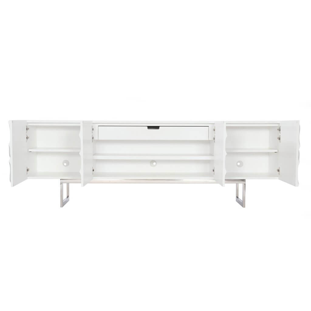 Penrose White Credenza - Katzberry