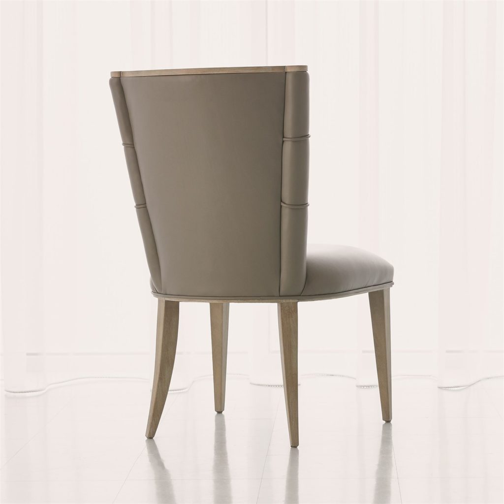 Adelaide Beige Leather Chair | Katzberry Home